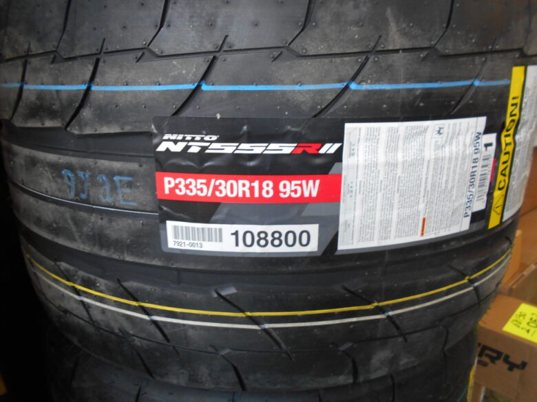 やっと入荷 NITTO 335/30R18 | HallShot